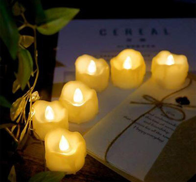 Drop Battery Tea Candle Battery Tealight Candle