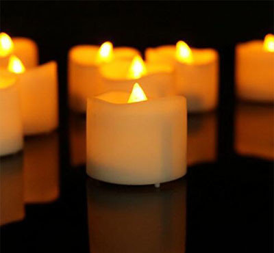 Remote Cheap Led Rechargeable Flameless Floating Tealight Candles With Timer