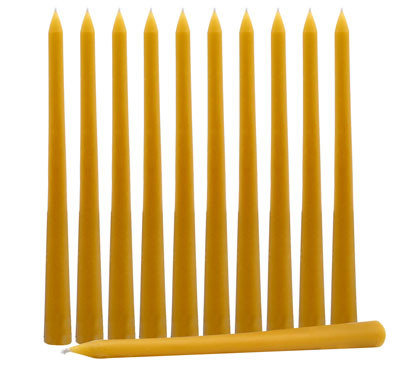 Wholesale Hand Dipped Beeswax Taper Candles