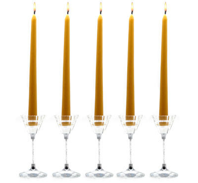 Wholesale Hand Dipped Beeswax Taper Candles