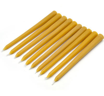 Wholesale Hand Dipped Beeswax Taper Candles