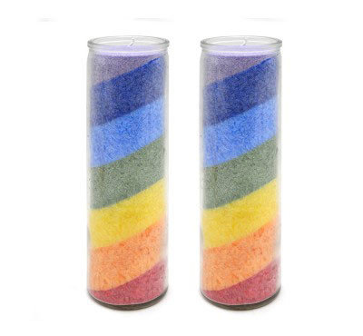 Colored Magic Church Candles