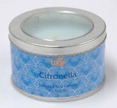 Deep And Shallow Window Round Tin Candles