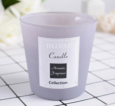 Scented Soy Wax Glass Jar Candles For Living Room Bedroom