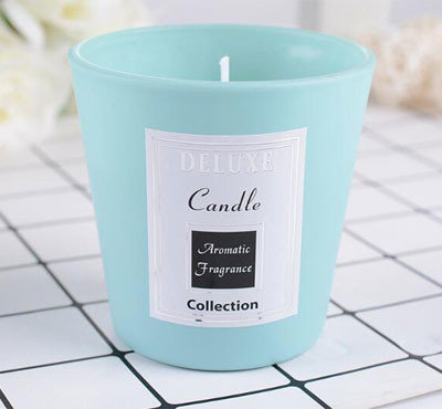 Scented Soy Wax Glass Jar Candles For Living Room Bedroom