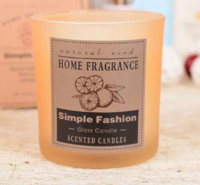 New Type SPA Flameless Aroma Soy Wax Glass Jar Candle Gift Box