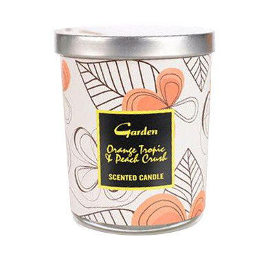 SPA Natural Scented Soy Wax Glass Jar Candles With Cover