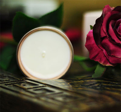 High-Grade Electroplating Spray Glass Jar Soy Wax Aromatherapy Candles