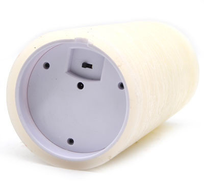 Lithium Battery Wave Top Flameless Candle Fountain With Remote Control