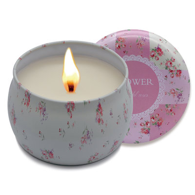 customized scent Mini travel tin Aromatherapy soy Candle Gift Set