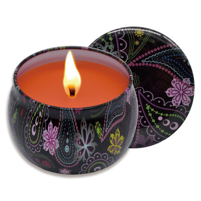 customized scent Mini travel tin Aromatherapy soy Candle Gift Set