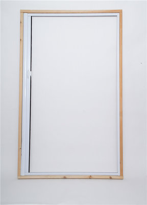 Invisible Roll Up Insect Screen , UV Resistant Roller Fly Screen Door