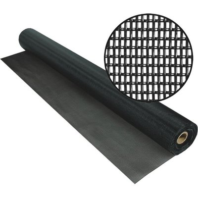 Vinyl Coated Polyester Pet Resistant Insect Screen , Durable Pet Proof Screen