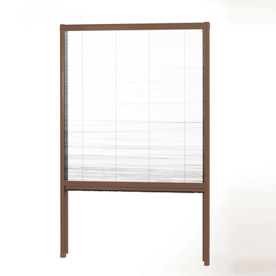 Spacing Saving Pleated Mosquito Screen Easy Installation For Home