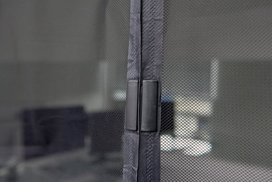 Interior Magnetic Screen Door Curtain With Finished Surface Customized Size