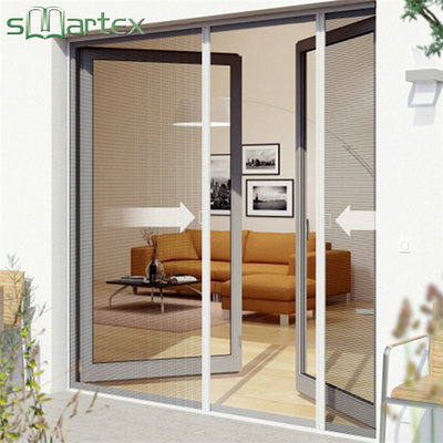 UV Resistant Roll Up Fly Screen Door With Long Service Life REACH Certificate