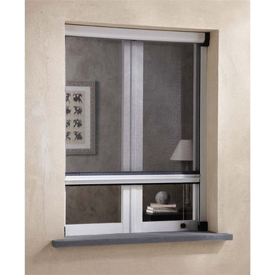 Retractable Fireproof Roll Up Mosquito Net For Windows REACH Approval