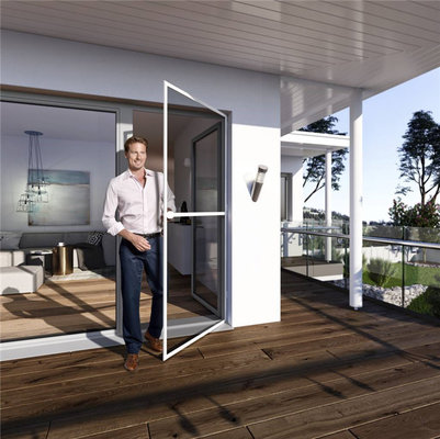 Tenter Frame Insect Screen Door Simple Front Fixing Installation