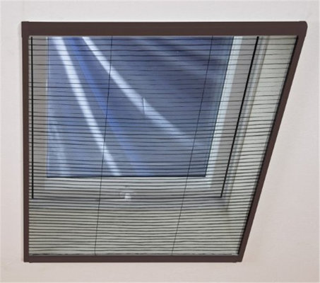 Polyester Pleated Mesh Insect Screen Window Simple European Style Design