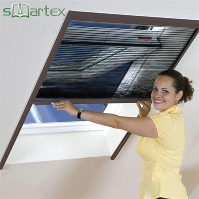 Easy Assembling Insect Net Window , Sunshade Protect Insect Screen For Roof Windows