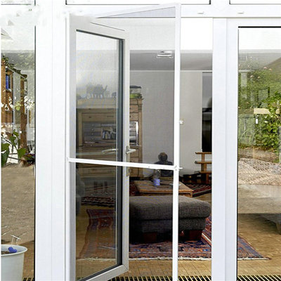 Front Fixing Insect Screen Door Environmentally Friendly With Long Service Life