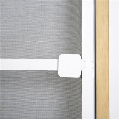 Retractable Fly Screen Doors , Environmentally Friendly Mosquito Screen Door