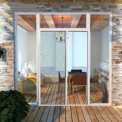 Retractable Screen Door Tear Proof Roll Up Bug Screen With REACH SVHC174
