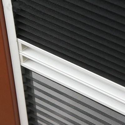 Anti Mosquito Pleated Fly Screen Simple With European Style Design