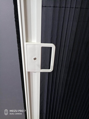 Easy Installing Folding Plisse Screen Door Easy Cleaning With Long Life Service