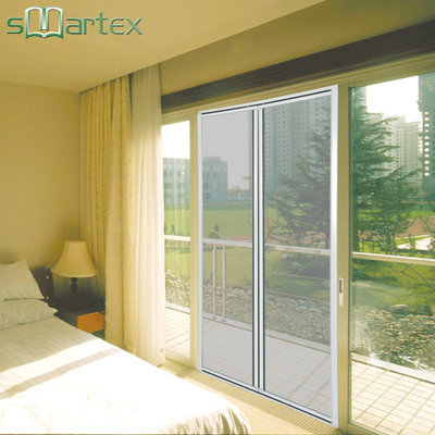 European Style Roll Up Fly Screen Door Easy Installations With Long Life