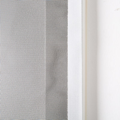 Heavy Duty Magnetic Door Mesh Net Curtain / Fiberglass Insect Screen Patio Door