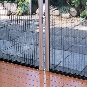 Aluminum Profile Fly Screens Door Insect Screen Doors Polyester Mesh DIY Plisse