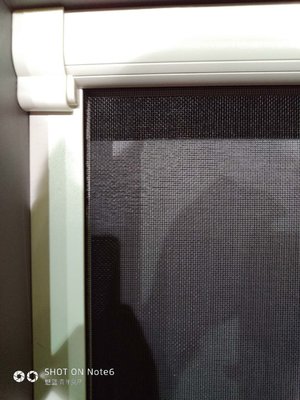 Roll Up Mosquito Pollen Window Screen Retractable Window No Oder