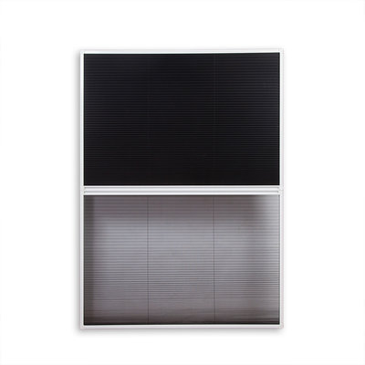 Aluminium Frame Folding Pleated Window Screen Multiple Packages