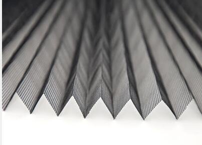 Mosquito Plisse Insect Screen / Polyester Pleated Mesh Folding Net