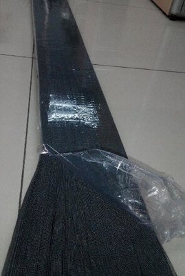 Mosquito Plisse Insect Screen / Polyester Pleated Mesh Folding Net