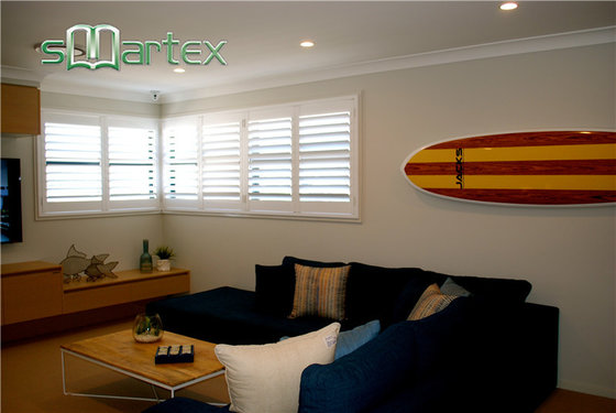 Plantation Bay Hinged Fix Plantation Shutters Window Sliding Bifolding