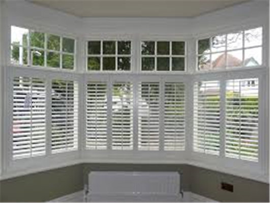 Plantation Shutter Components PVC Shutter Frames Plain Reinforced Louvers