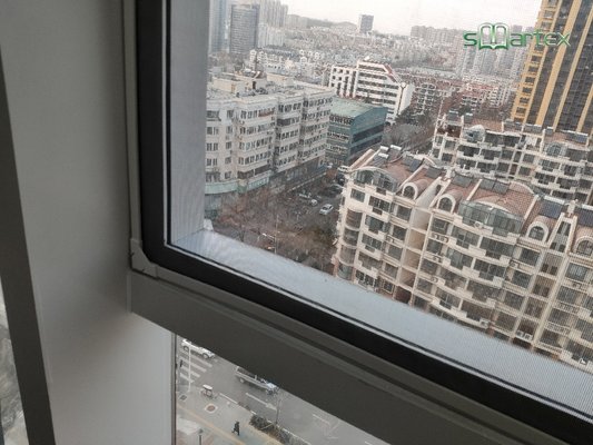 Fitted Magnetic Window Fiberglass Insect Screen For Awning Patio Doors