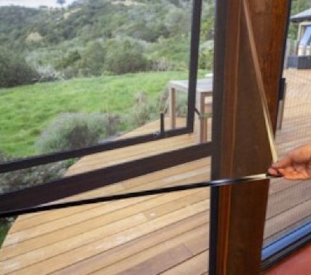 Made To Measure Louvre Insect Screen Window / Magnetic Bug Screen Window Fly Mesh