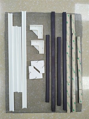 Easy Install Sash Window Fly Screen Mosquito Mesh Bug Proof Removable Insect Protection
