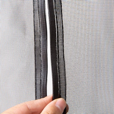 Waschbarer magnetischer Eingangstür mit Fliegengitter-Vorhang mit verstärkten Rändern keine Schrauben