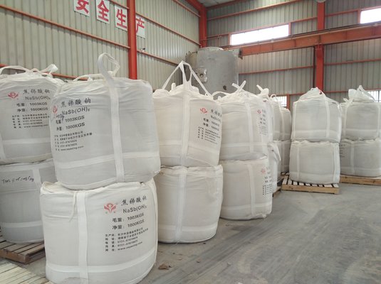 Sodium Antimonate High Grade Glass Additives Auxiliary Agent For Electronic Plate Glass