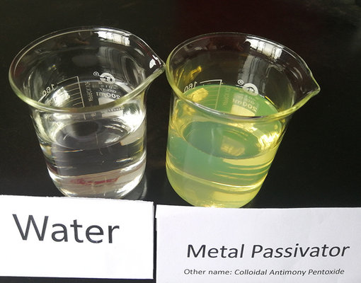 ISO14001 Antimony Pentoxide Metal Passivation Boosting Of Octane Rating Additive