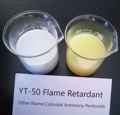 Iso9001 YT -50 Flame Retardant Agent Colloidal Antimony Pentoxide