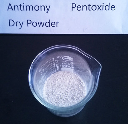 Ph 6~8 Antimony Pentoxide Dry Powder 25kg / Bag Package Short Delivery Time