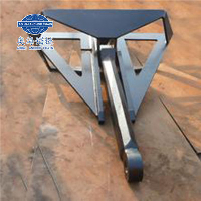 China Offshore 1-50t Flipper Delta Hhp Anchor with Dnv Gl BV ABS Lr CCS Nk Kr Class supplier