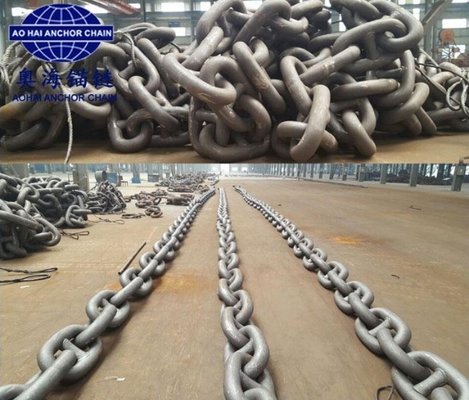 fast delivery rizhao marine ship anchor chain in stocks with LR NK BV ABS CCS certificate supplier