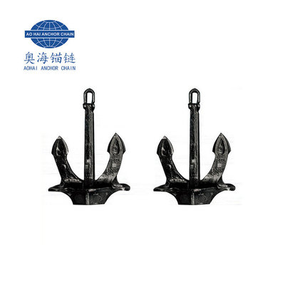 Hall Type a, B, C Cast Iron Ship Anchor with Lrs ABS BV Dnv Gl Nk Kr Rina CCS Rmrs Certificate supplier
