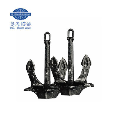 Hall Type a, B, C Cast Iron Ship Anchor with Lrs ABS BV Dnv Gl Nk Kr Rina CCS Rmrs Certificate supplier